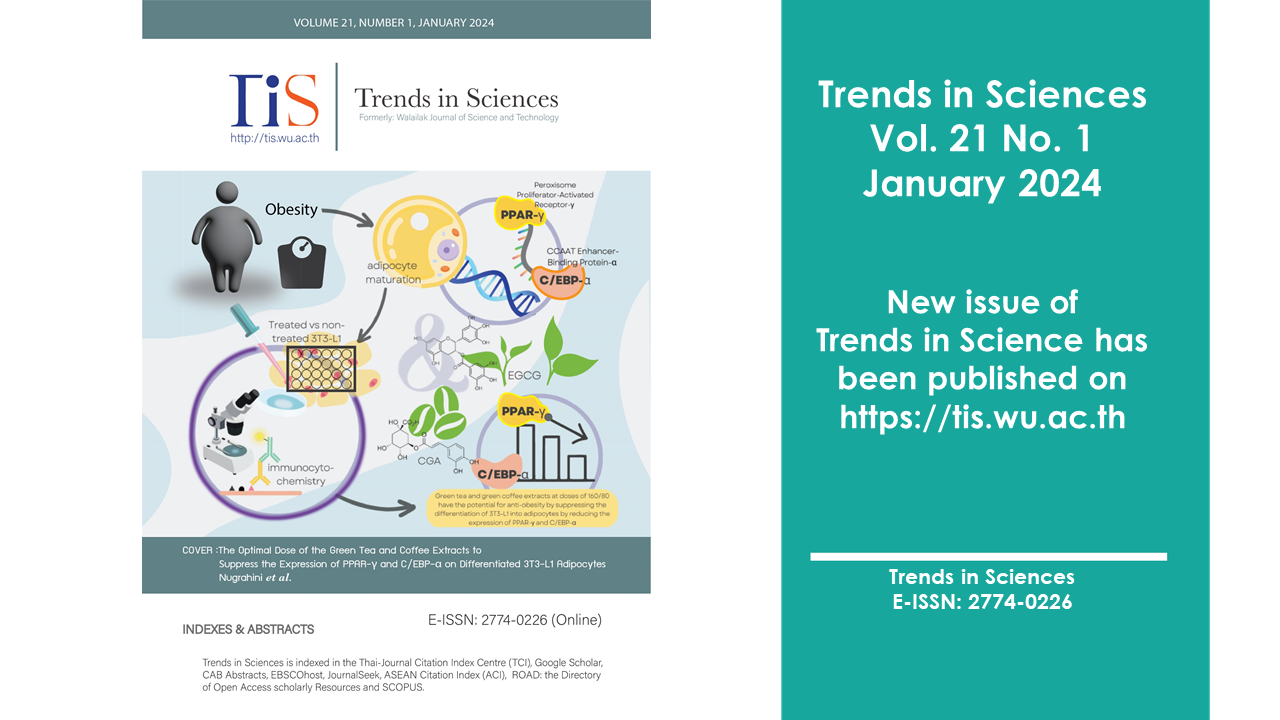 Trends in Science, Vol 21, Number 1, January 2024 - College of Graduate ...